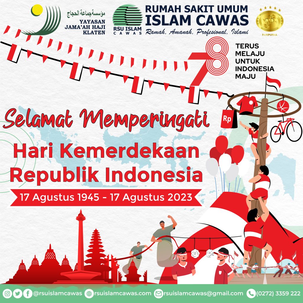 Selamat Hari Kemerdekaan, Republik Indonesia ke 78 Tahun! – RSU ISLAM CAWAS